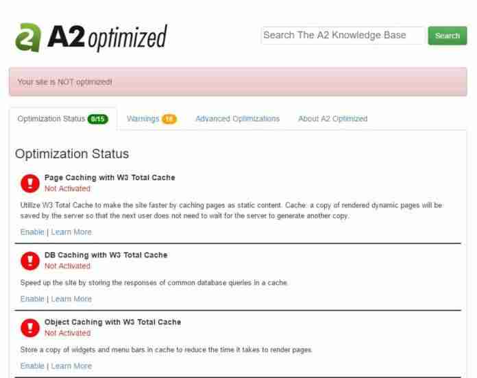 A2 Optimized WP, un plugin para que tu sitio sea más rápido y seguro - WordPress Directo